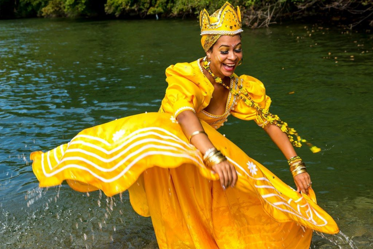 Ochún, the orisha of beauty, love, and sexuality