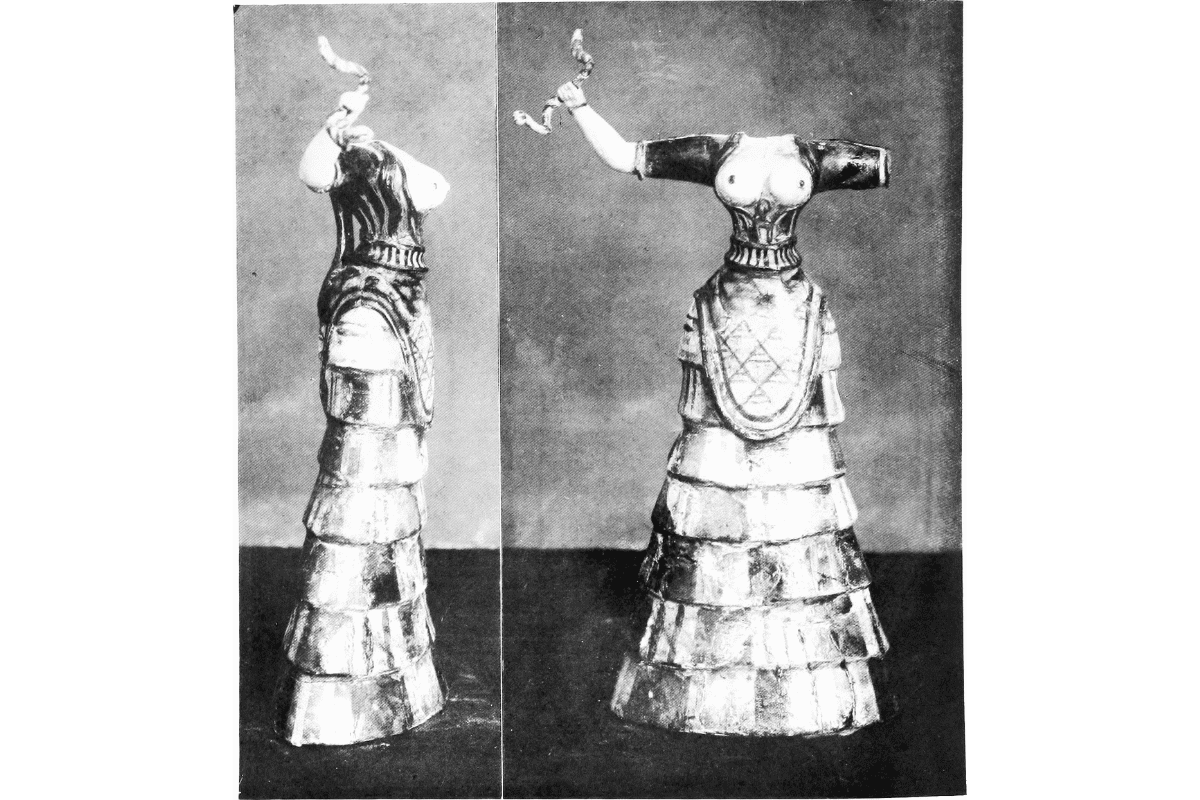 The beautiful Minoan Snake Goddess, an introduction