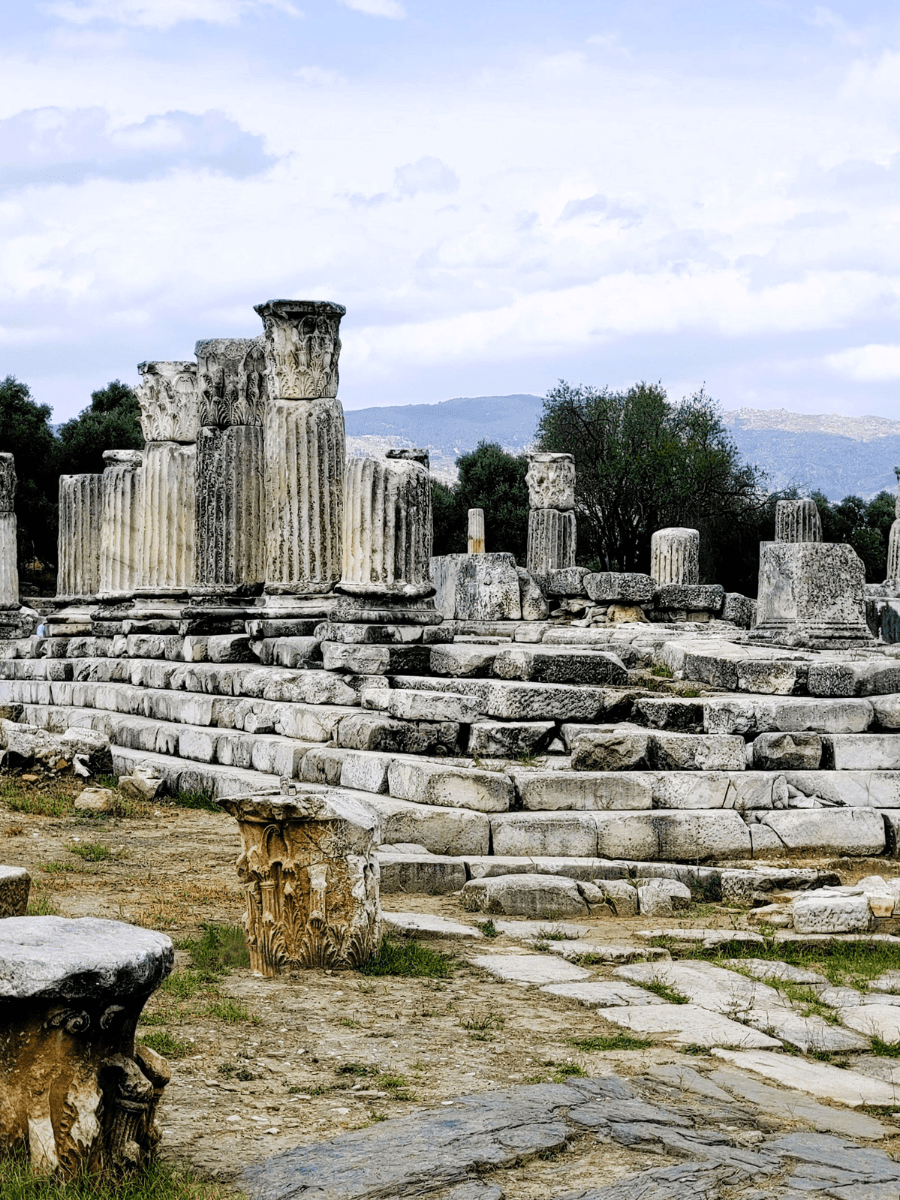 Visiting the beautiful Temple of Hekate at Lagina