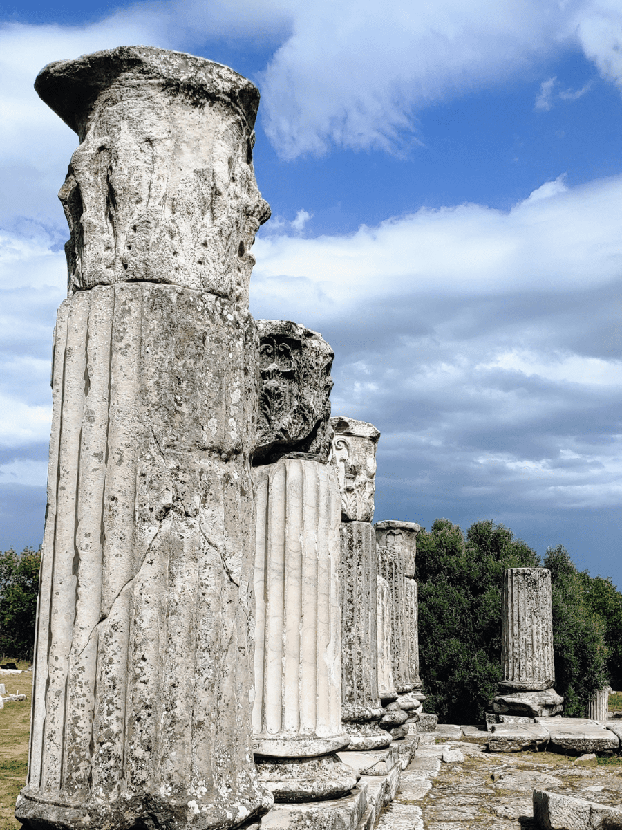 Visiting the beautiful Temple of Hekate at Lagina