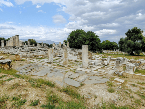 Visiting the beautiful Temple of Hekate at Lagina