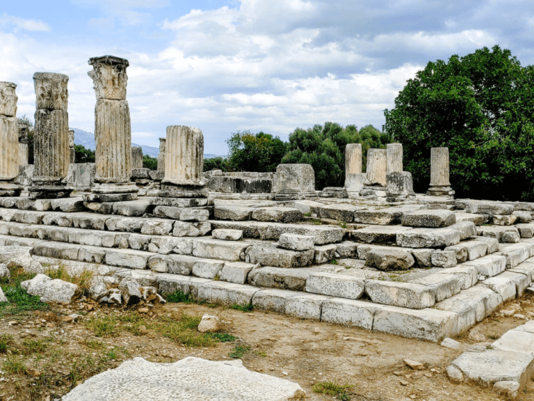 Visiting the beautiful Temple of Hekate at Lagina