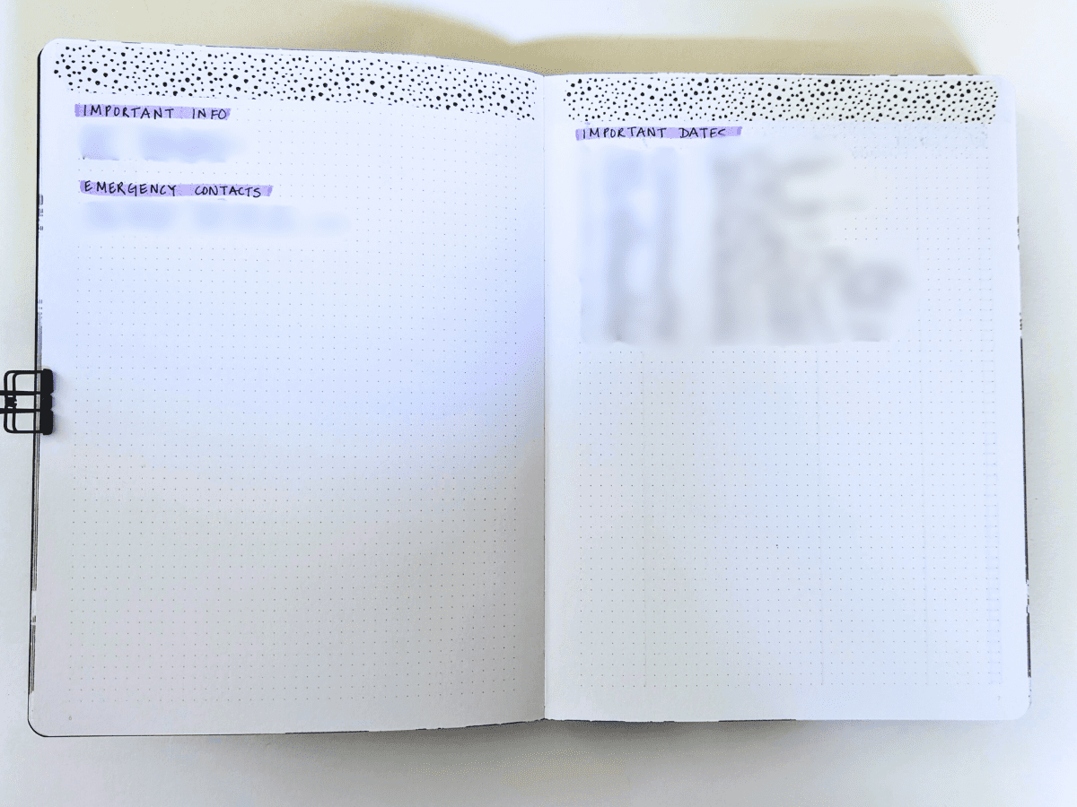 Happy New Year! My 2024 minimalist Bullet Journal setup