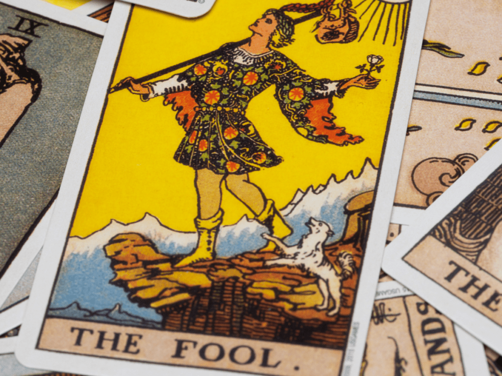 The beautiful art of the Fool in the tarot